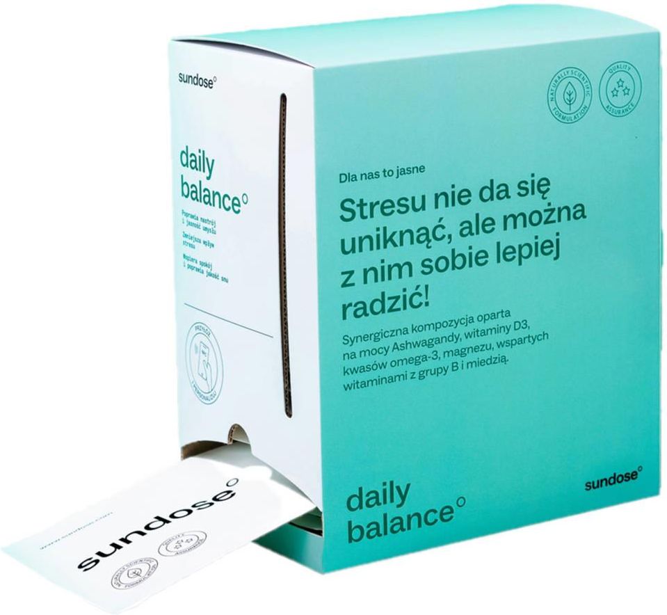 Sundose Daily Balance Zielony 30Sasz - Opinie i ceny na Ceneo.pl