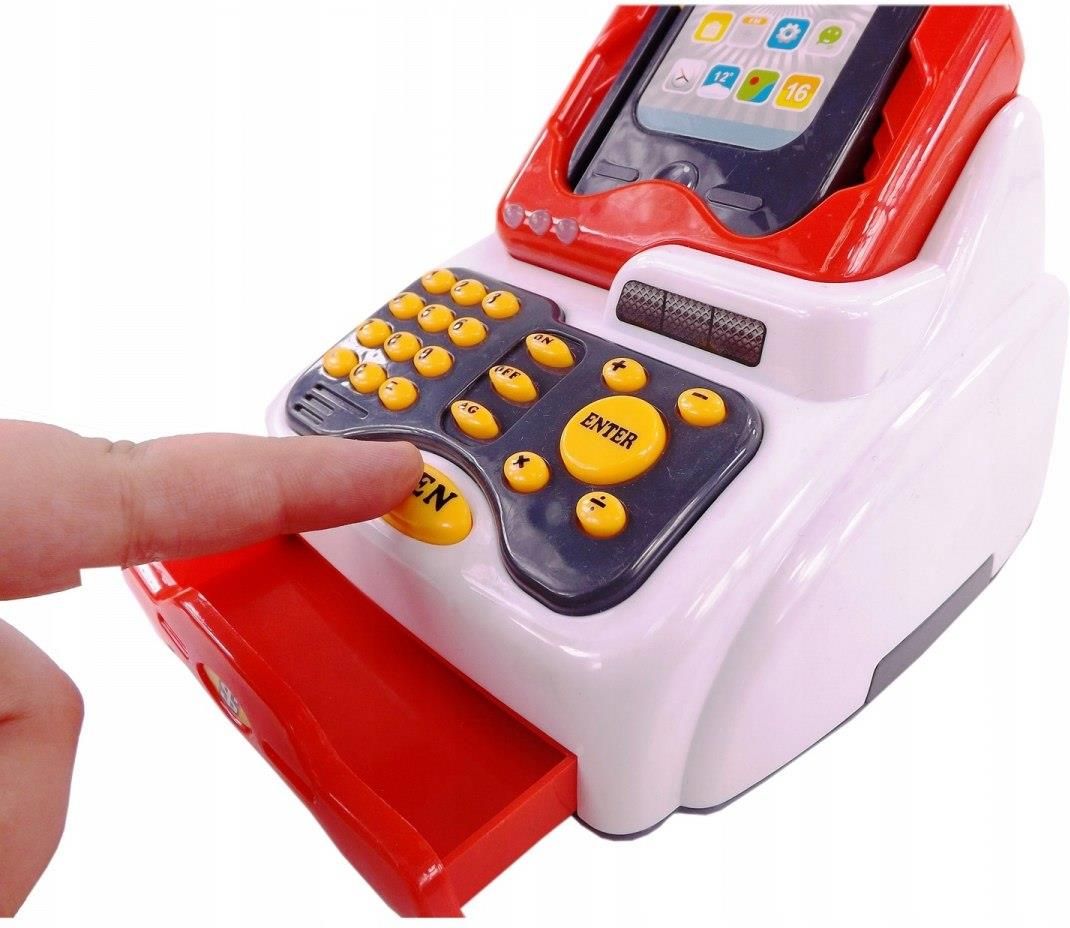 Zabawka Luxma Duża Kasa Sklepowa Terminal Dźwięki Światła - Ceny i opinie - Ceneo.pl