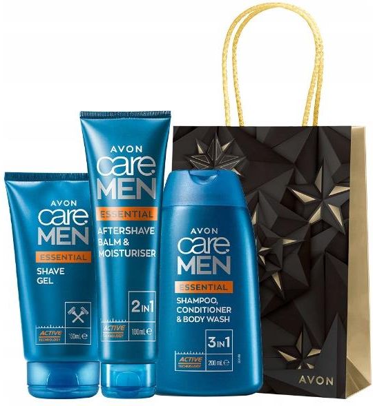 Avon Zestaw Men Essentials 3 Szt. Torebka - opinie i ceny na Ceneo.pl