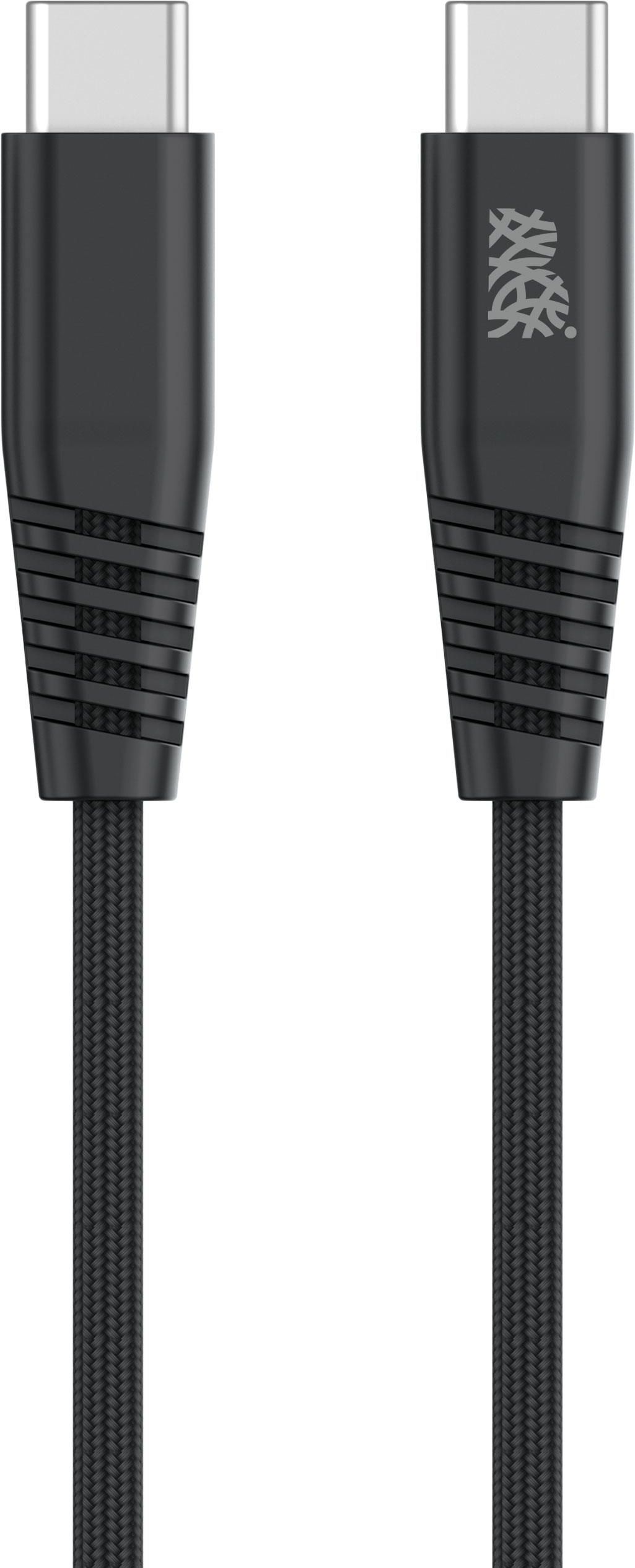 B B.ON COTTON USB-C TO USB-C 2M BLACK - KABEL USB-C CZARNY (46030 ...