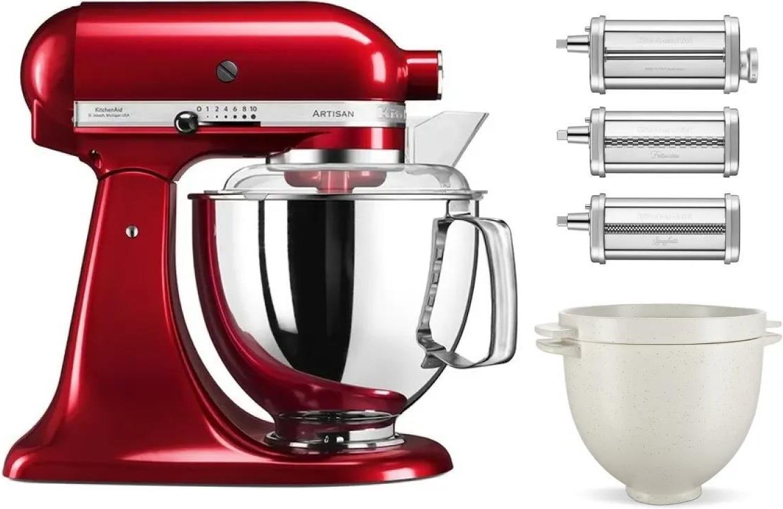 Kitchenaid 5KSM175PSECA + 5KSM2CB5BGS - Opinie i ceny na Ceneo.pl