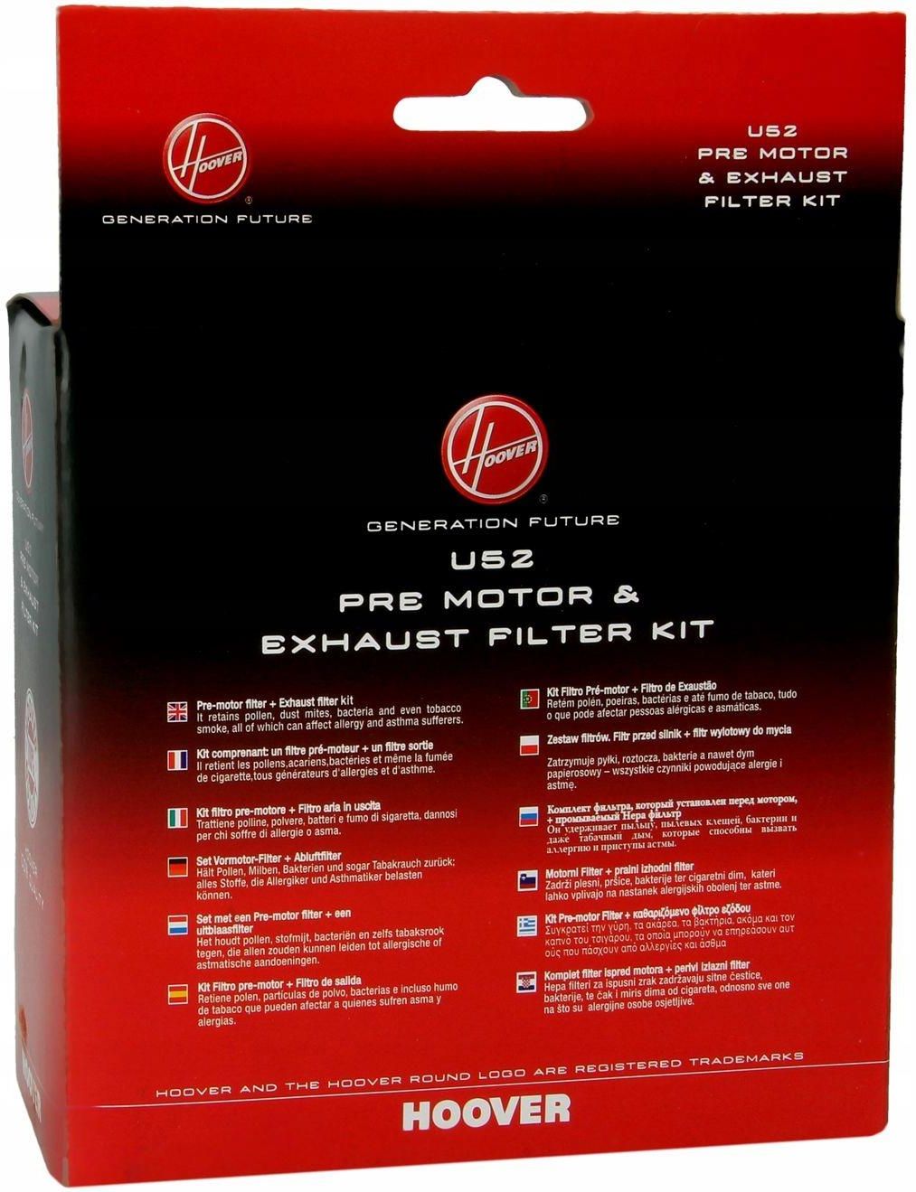 Filtr do odkurzacza Hoover Filtr Rc81 Reactiv U52 - Opinie i ceny na ...