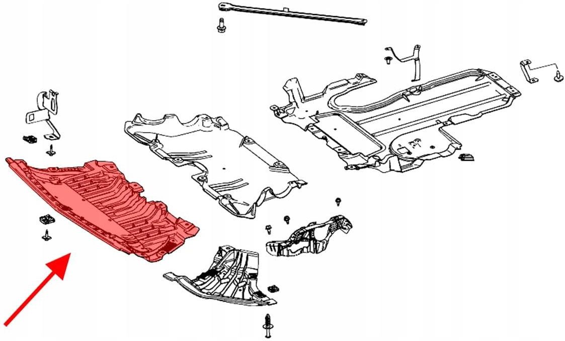 INNY OSŁONA PRZEDNIEGO ZDERZAKA MERCEDES E W213 16-20 A2135200900 ...