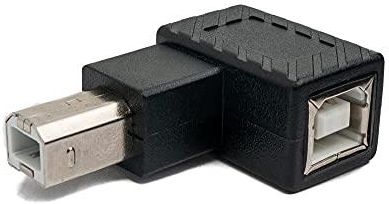 SYSTEM-S SYSTEM-S USB 2.0 ADAPTER TYP B WTYK DO GNIAZDA KĄTOWY KABEL ...