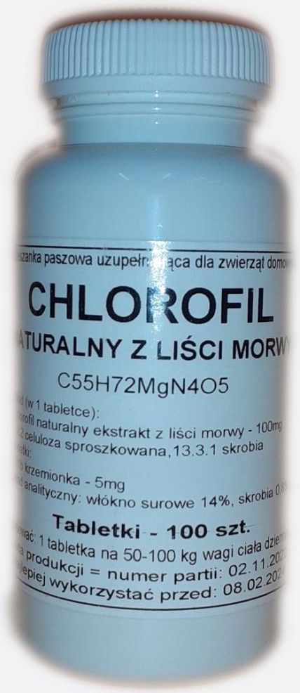 INNA CHLOROFIL OCZYSZCZANIE ODKWASZANIE 9% 100 SZT. POD 5902532200000 ...