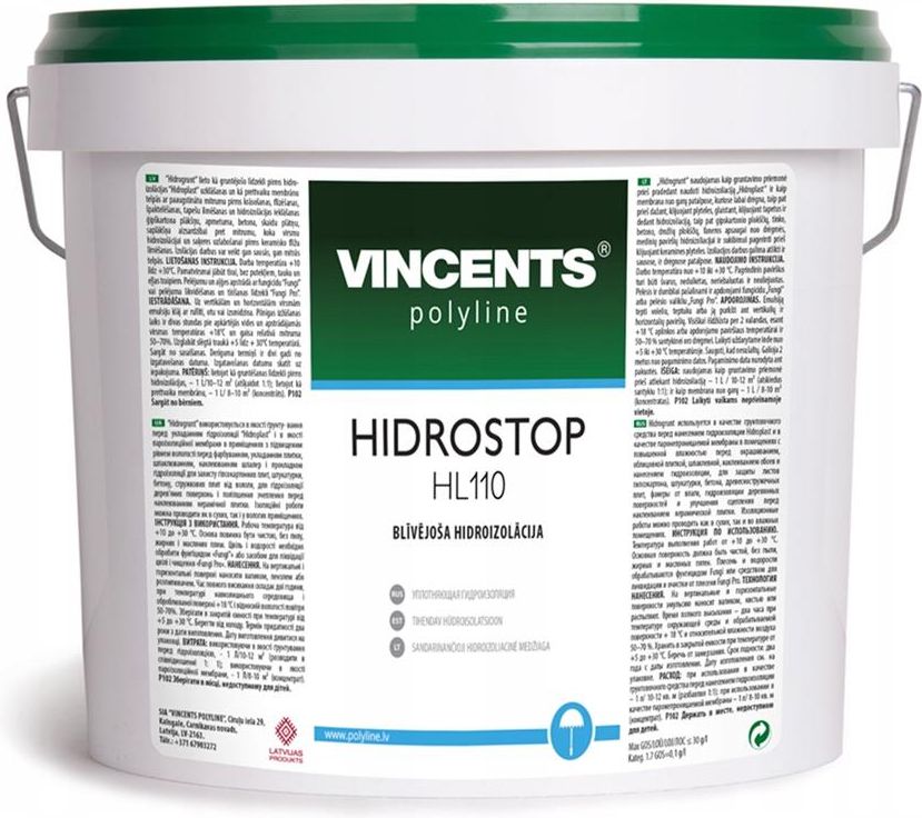 Vincents Polyline Hidrostop Hl110 Hydroizolacja Hidrostophl1105kg ...