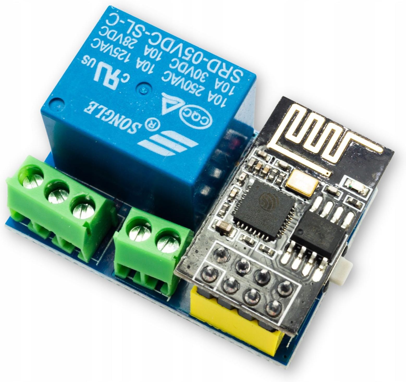 Mikrokontroler MIKROBOT MODUŁ PRZEKAŹNIK Z ESP-01S NOWSZY ESP8266 WIFI - Opinie i ceny na Ceneo.pl