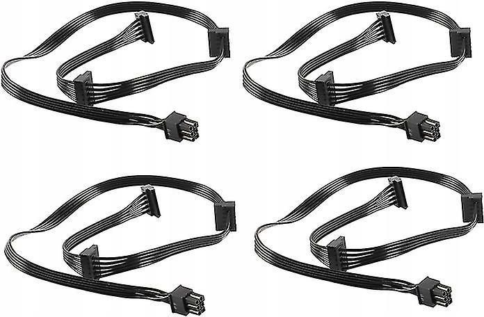 4 Pcs 6 Pin To 3x Sata Driver Power Cable For Evga - Opinie i ceny na ...