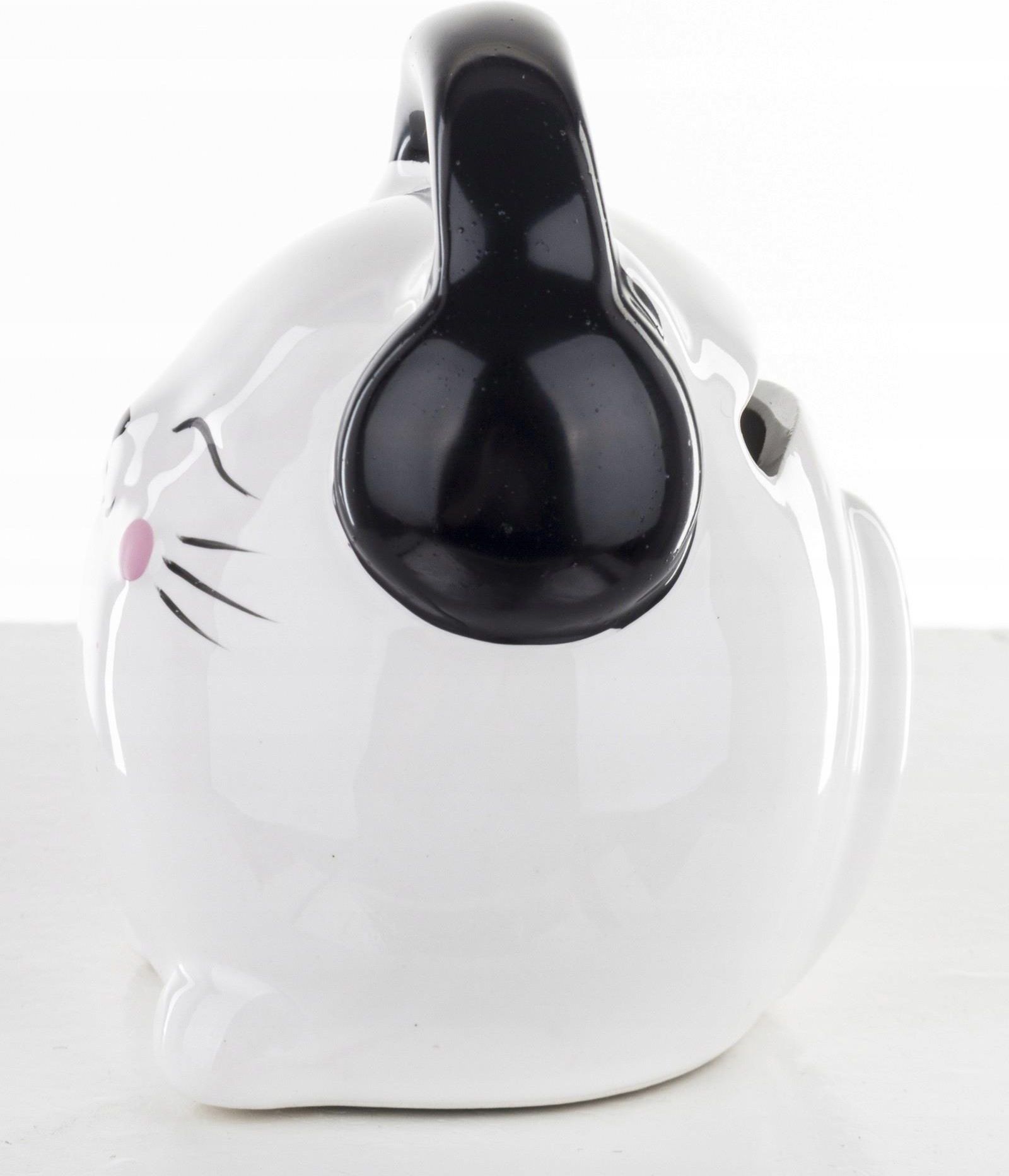 INNA MARKA MINI SKARBONKA KOT W SŁUCHAWKACH BIAŁY 8,5X7CM - Opinie i ...