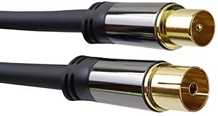 PREMIUMCORD HQ KABEL ŁĄCZĄCY ANTENĘ TELEWIZYJNĄ, M/F, 75 OMÓW (135 DB ...