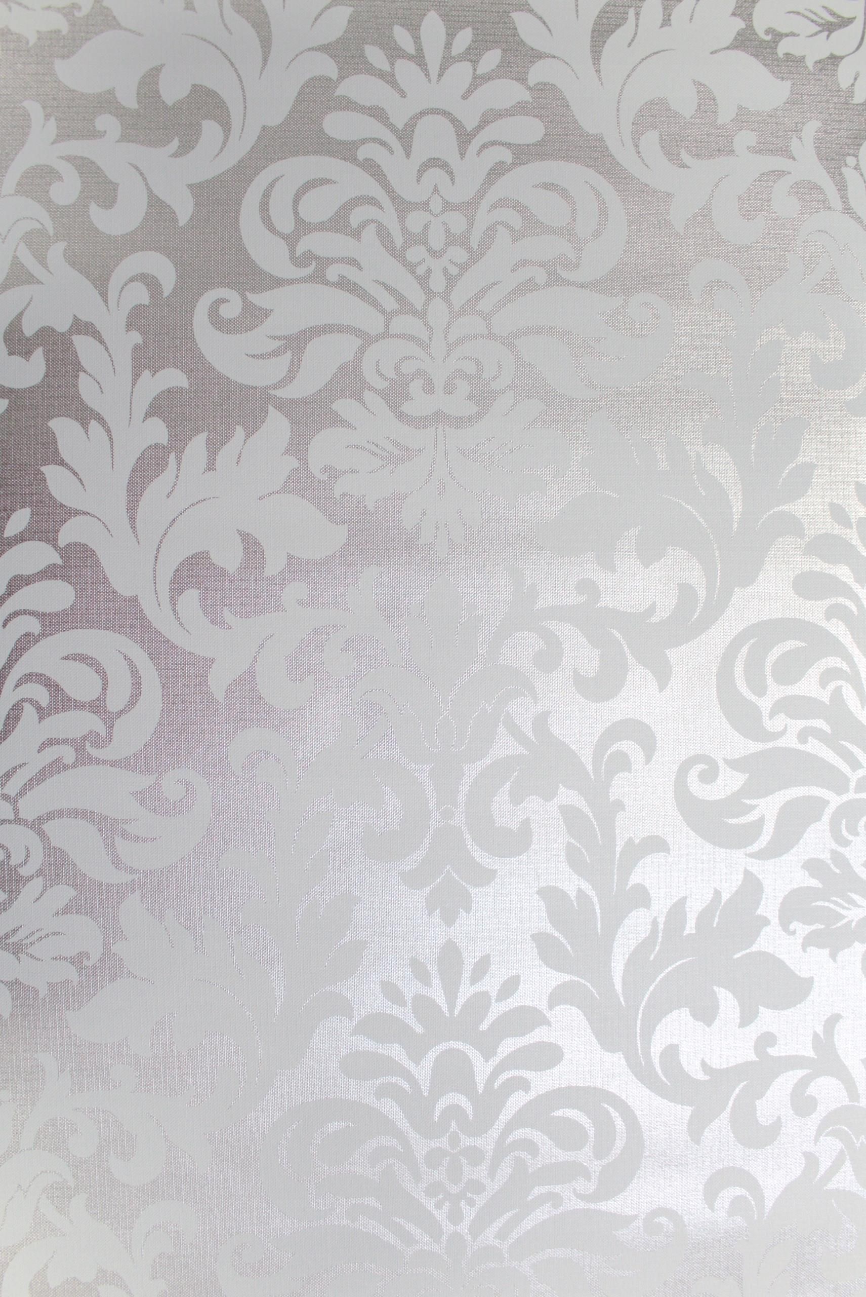 RASCH (TOP) TAPETY TAPETA ORNAMENT METALICZNY SREBRNY BIAŁY - Opinie i ...