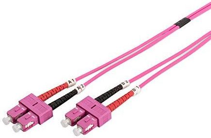 DIGITUS FO KABEL KROSOWY OM4-2 M SC NA SC KABEL ŚWIATŁOWODOWY - LSZH ...