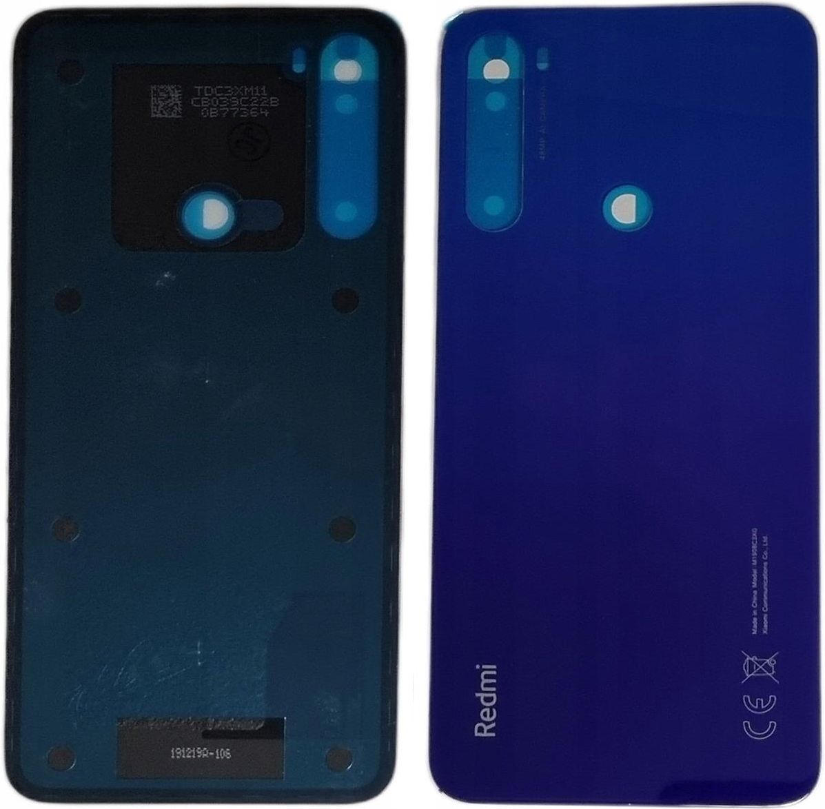 Podzespoły do telefonu ORYGINALN KLAPKA BATERII XIAOMI REDMI NOTE 8T ...
