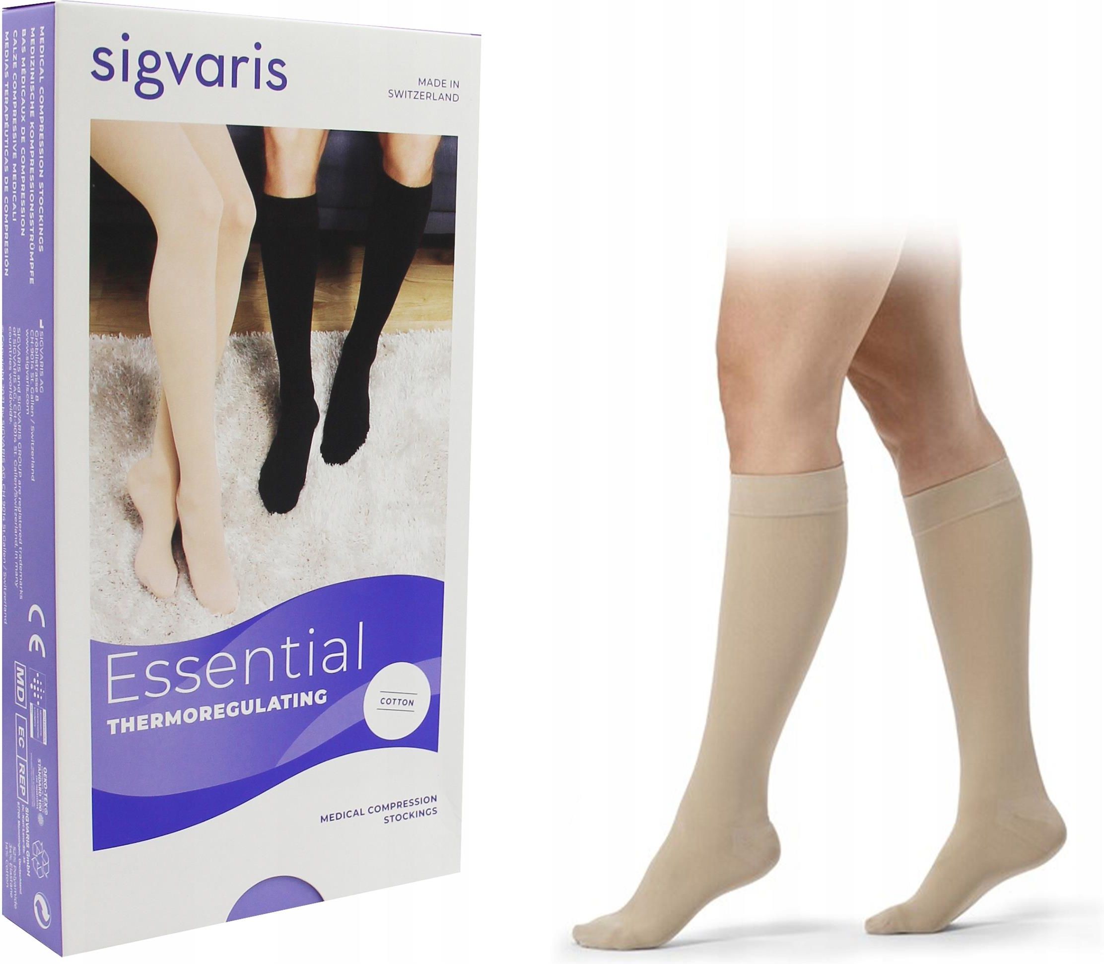 Bielizna lecznicza Sigvaris Sigvaris Podkolanówki Medyczne Na Żylaki 2 ...