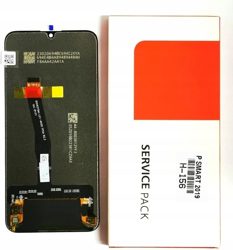 Podzespoły do telefonu HUAWEI ORYGINAŁ NOWY LCD P SMART 2019 POT-LX1 ...