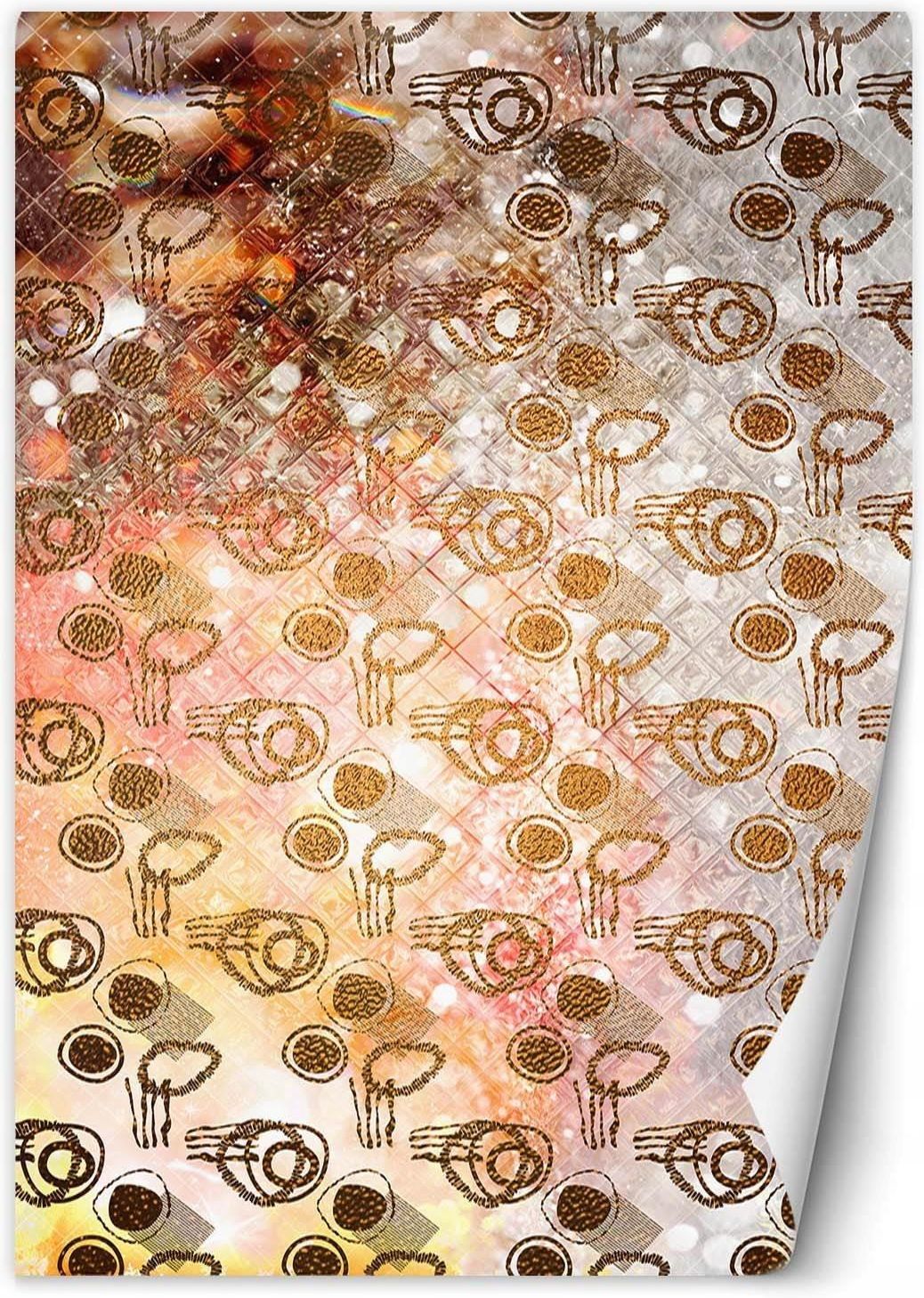 FEEBY (TOP) FOTOTAPETA ZŁOTE KSZTAŁTY 150X210 - Opinie i ceny na Ceneo.pl