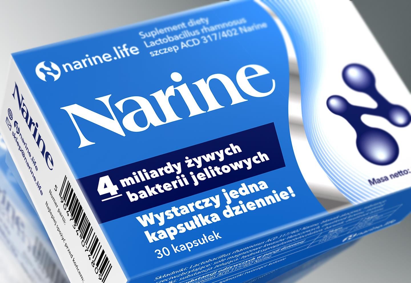 Narine Probiotyk ACD 317/402 30kaps. - Opinie i ceny na Ceneo.pl