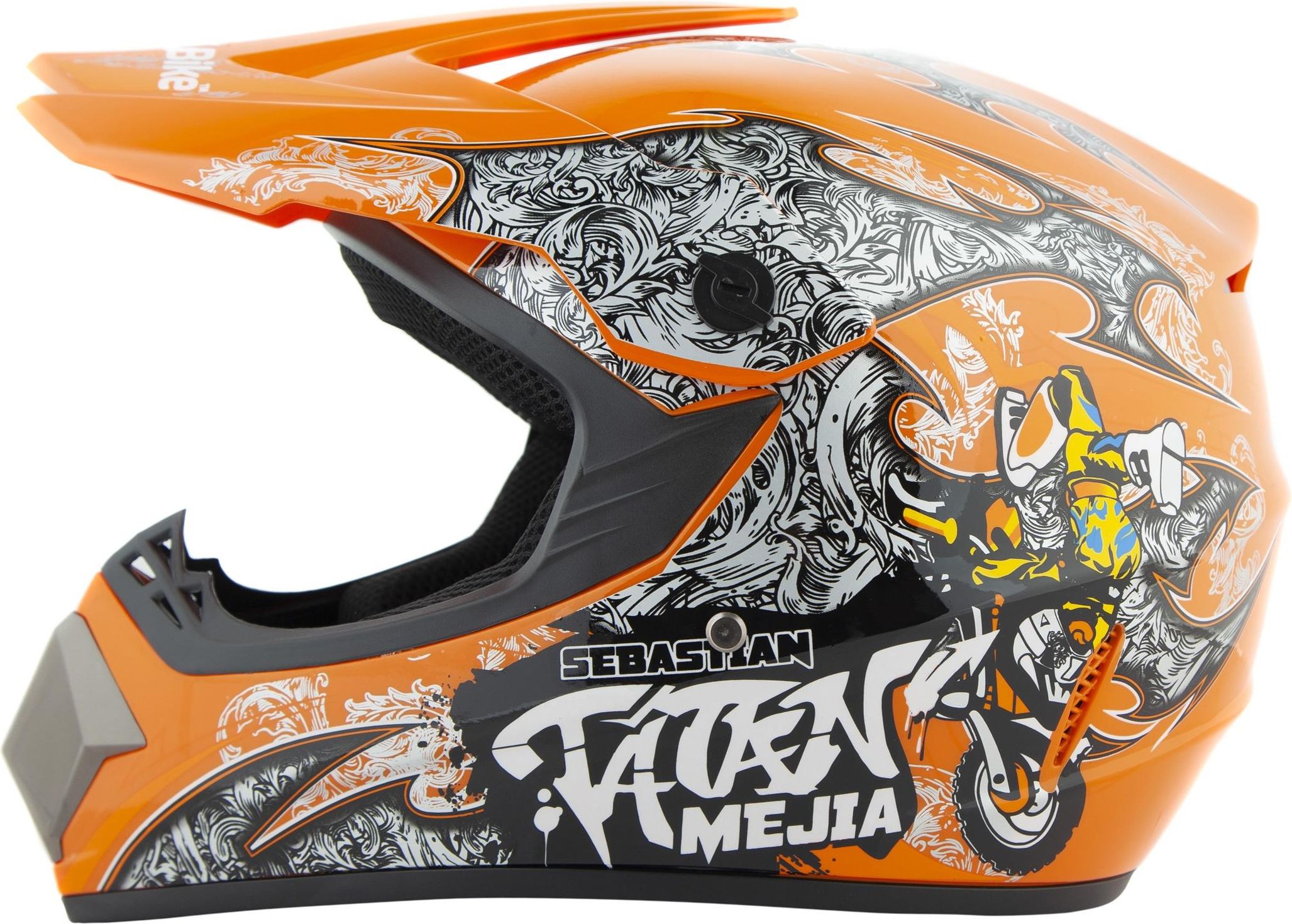 Kask motocyklowy City-Bike Crossowy Lekki Na Enduro Quad Atv Cross ...