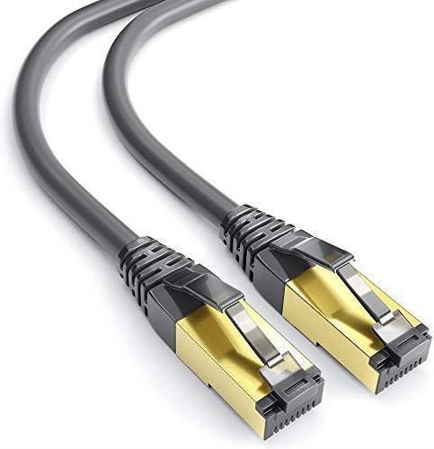 MUMBI KABEL LAN 3 M CAT 8 KABEL SIECIOWY EKRANOWANY F/FTP CAT8 KABEL ...