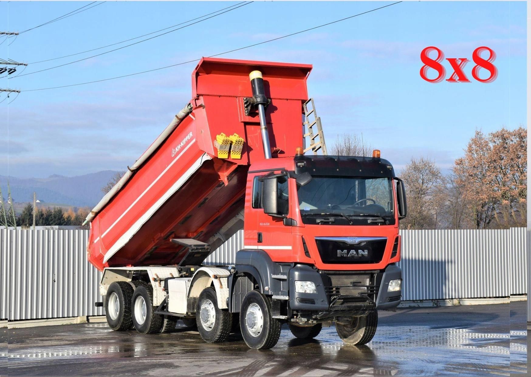 MAN TGS 41.480 Wywrotka * 8x8 ! * STAN BDB! - Opinie i ceny na Ceneo.pl