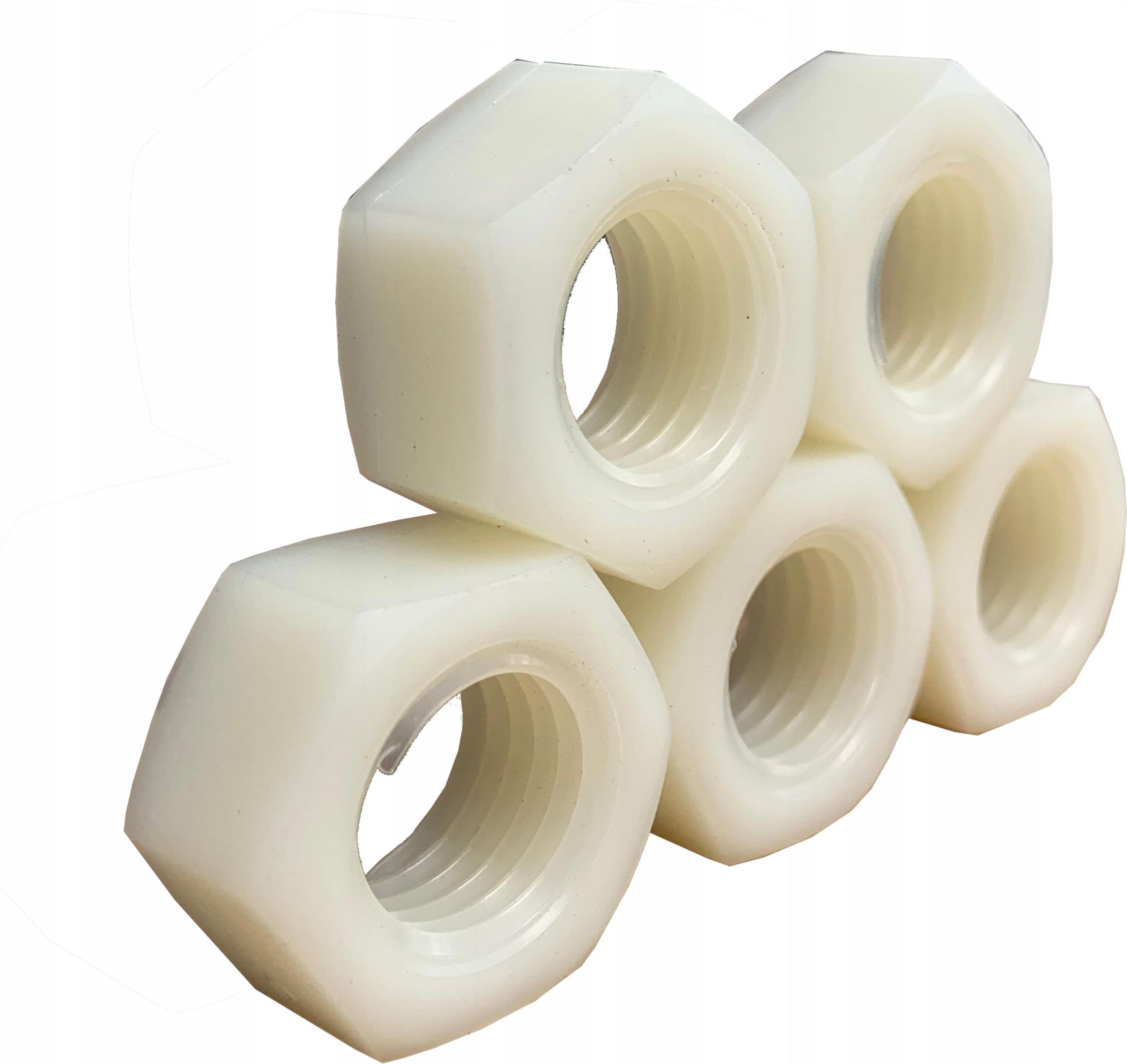 Nakrętka 6-Kąt Din 3484 M4 Pa6 Poliamid - Opinie i ceny na Ceneo.pl