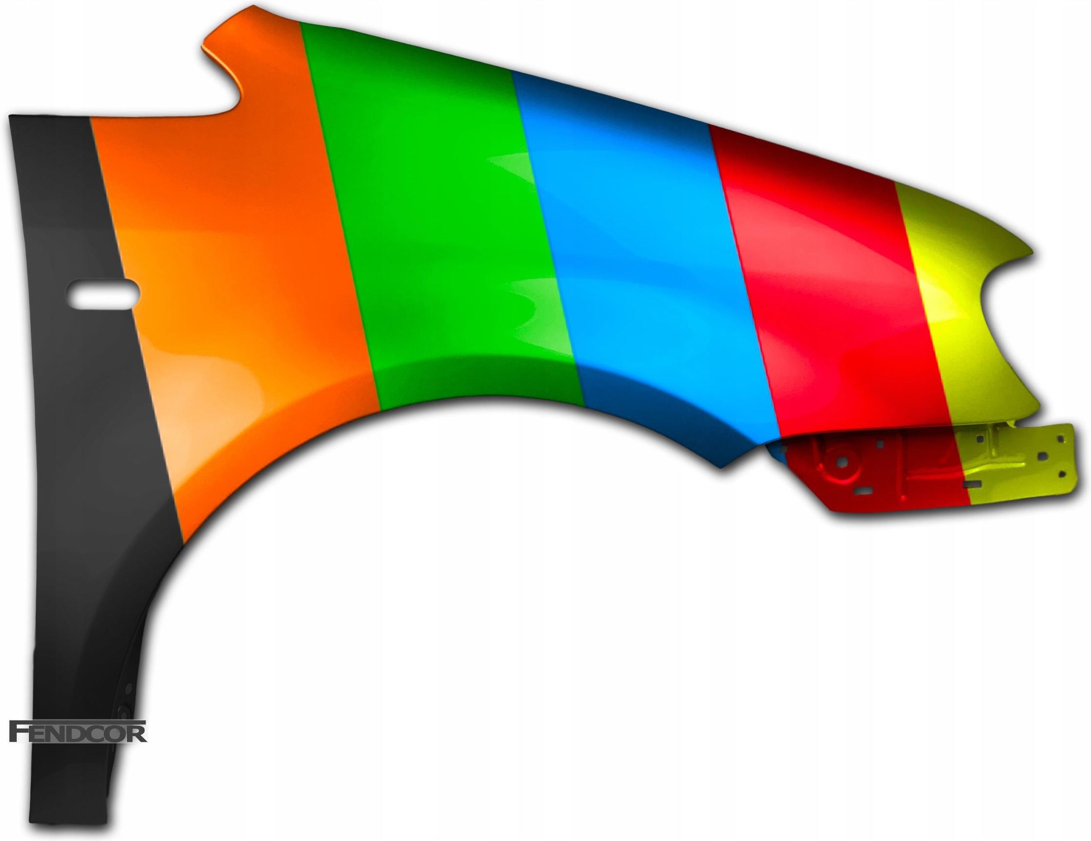 Błotnik samochodowy Błotnik prawy do Vw Caddy 3 III 04-10 2K LB2A ...