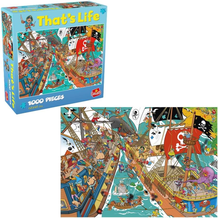 Goliath Games Puzzle Thats Life 1000El. Pirates 920283 - Ceny i opinie ...