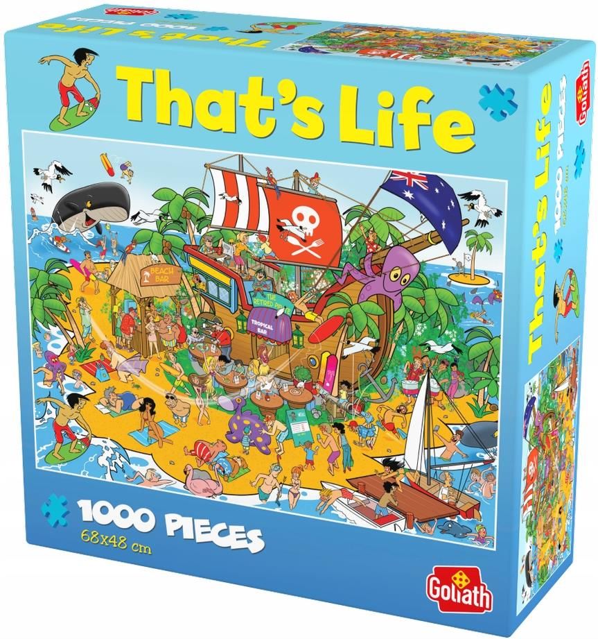 Goliath Games Puzzle Thats Life 1000El. Tropical 922908 - Ceny i opinie ...