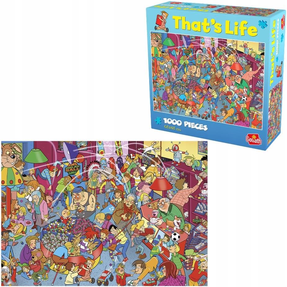Goliath Games Puzzle Thats Life 1000El. Toy Shop 922907 - Ceny i opinie ...