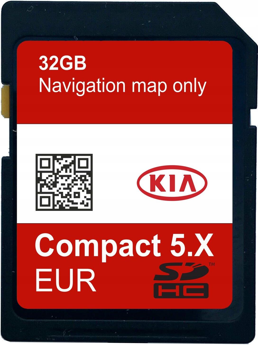 Mapa do nawigacji INNA MAPA KIA GEN5 2022 EUROPA CEED OPTIMA RIO ...