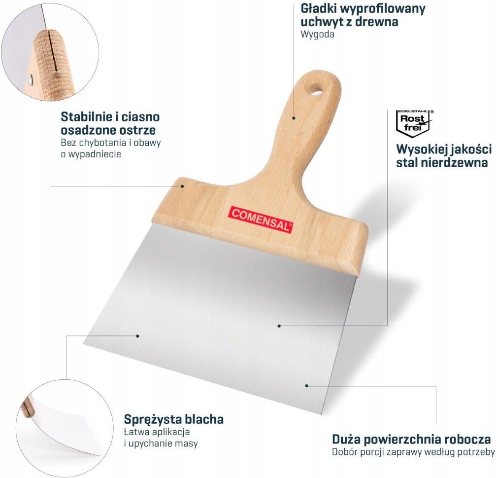Tynk Comensal Comensal Szpachla Francuska 200 Do Szpachlowania ...