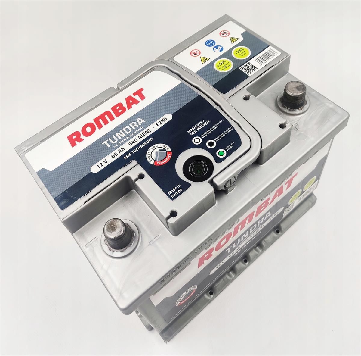 Akumulator Rombat Tundra 12V 65Ah 640A L2 E265 - Opinie i ceny na Ceneo.pl