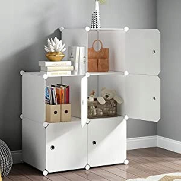 MAXXLLC SZAFA MODUŁOWA SZAFKA REGAŁ GARDEROBA 8 PÓŁEK - Opinie i ...