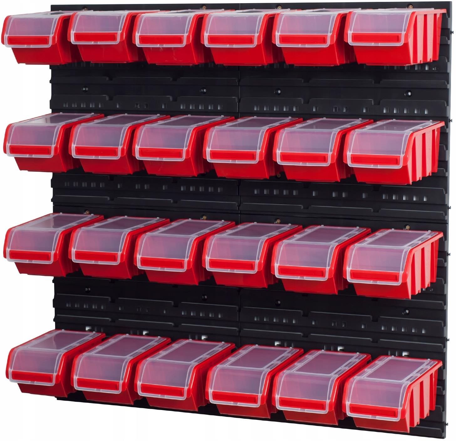 PAFEN 4X TABLICA ŚCIANKA NARZĘDZIOWA 24 KUWETY Z KLAPKĄ ZESNPKL34 ...