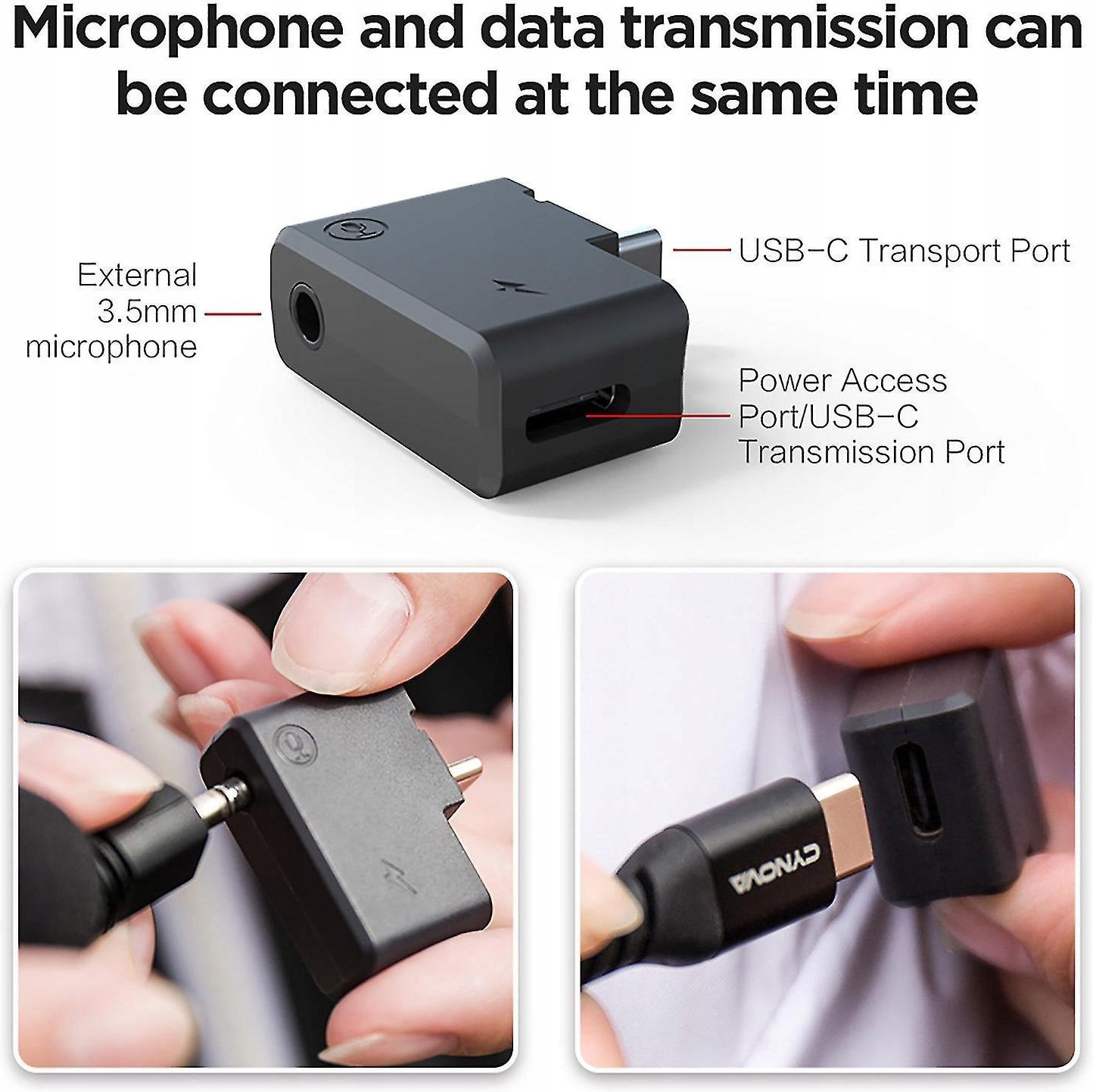 INNA BLACK POWER ADAPTER FOR INSTA 360 ONE X2 CHARGING (G06631144331413 ...