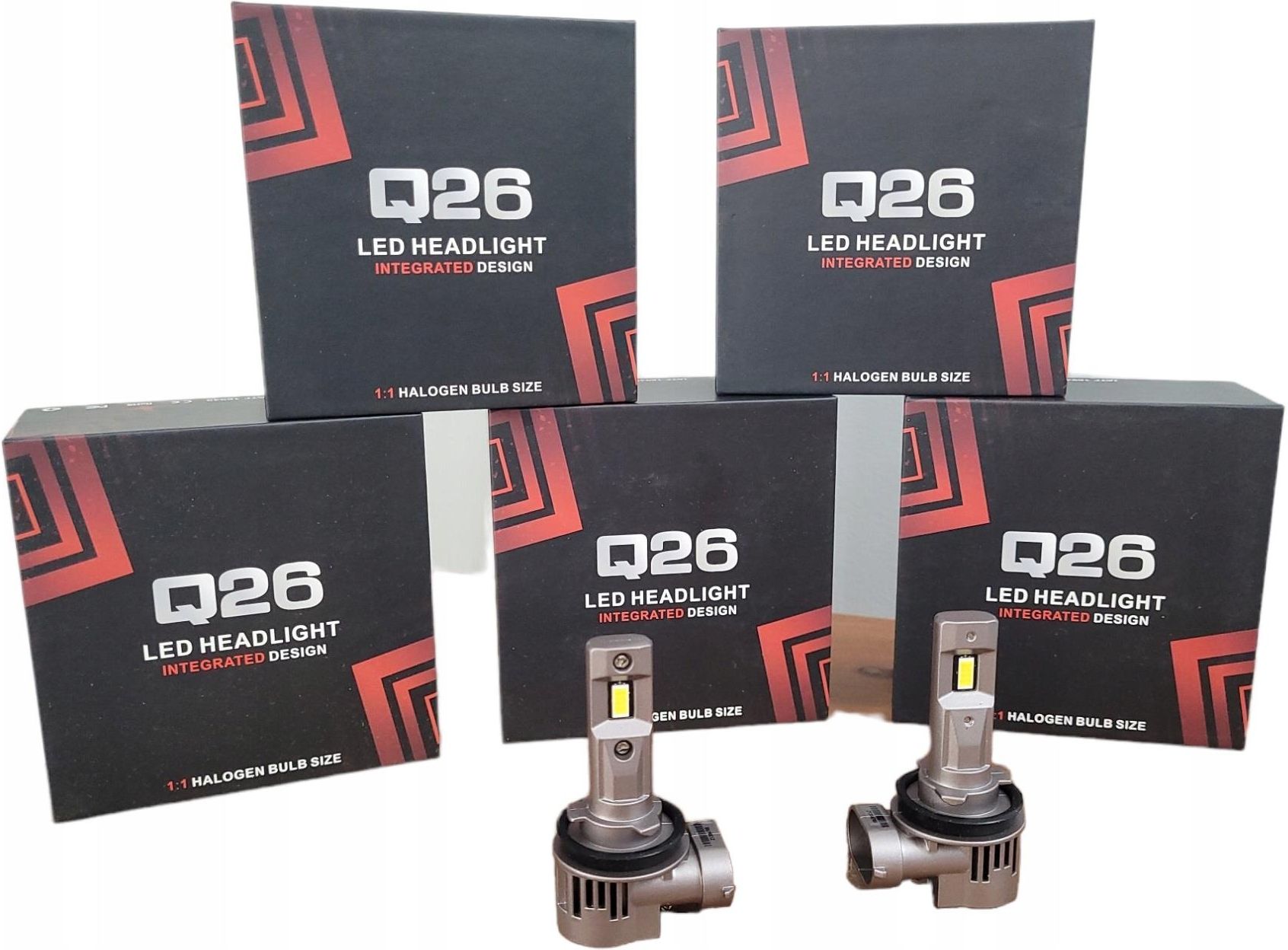 Żarówki Led H8/H9/H11/H16 Hq 6500K Żarówki_Led_Q26_6500K - opinie i ceny na Ceneo.pl