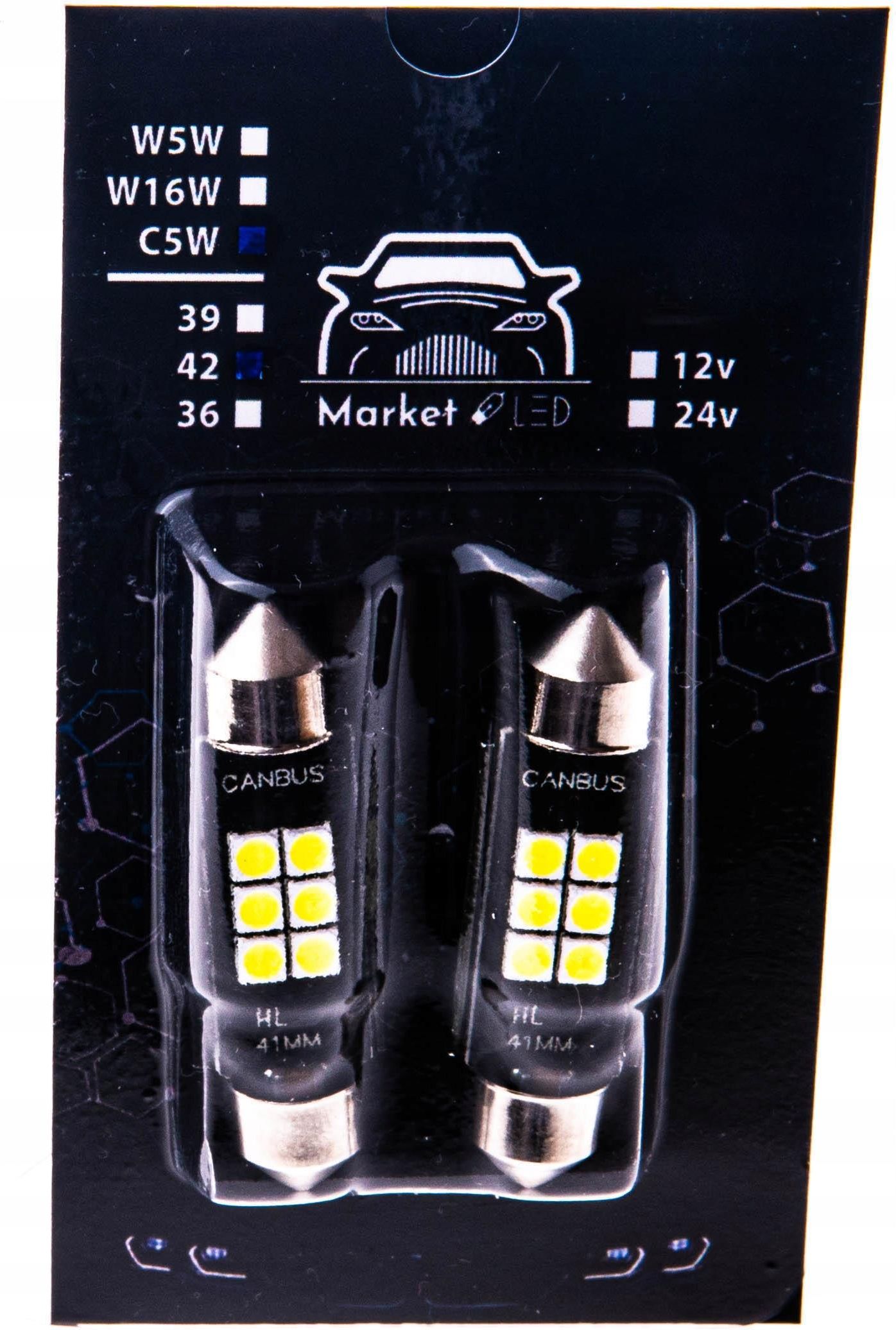 Żarowka samochodowa INNY ŻARÓWKA C5W CANBUS - REJESTRACJA/WNĘTRZE. - 42MM 329 - Opinie i ceny na ...