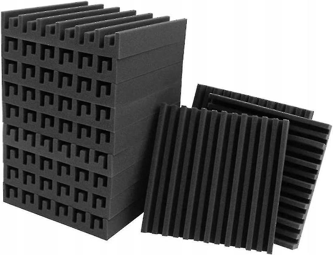 INNA 12 PACKS ACOUSTIC FOAM BOARD,GROOVED SOUND (G06656976941517 ...