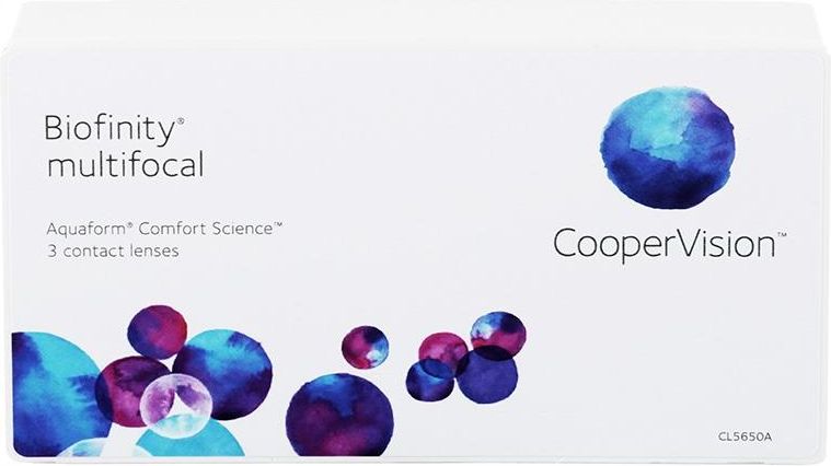 Soczewki Cooper Vision Soczewki Progresywne Biofinity Multifocal 3 Szt. - Opinie i ceny na Ceneo.pl