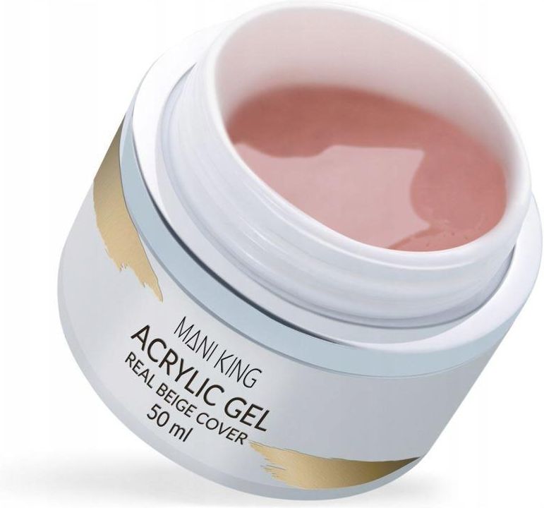 MANI KING MANI KING AKRYLOŻEL DO PAZNOKCI REAL BEIGE COVER BEŻOWY 50ML ...