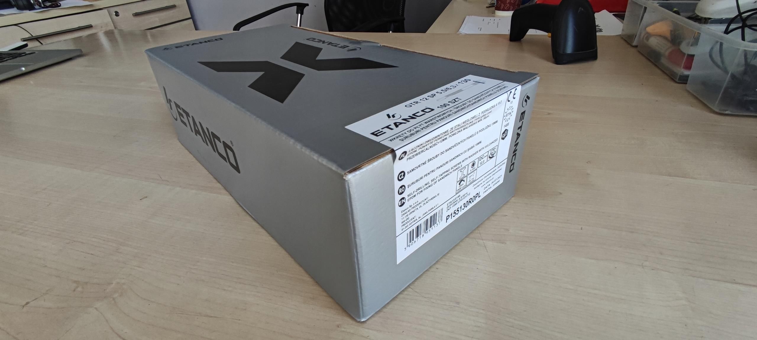 Etanco Wkręty Do Płyt Warstwowych 130 12mm P155130R0Pl - Opinie i ceny na Ceneo.pl