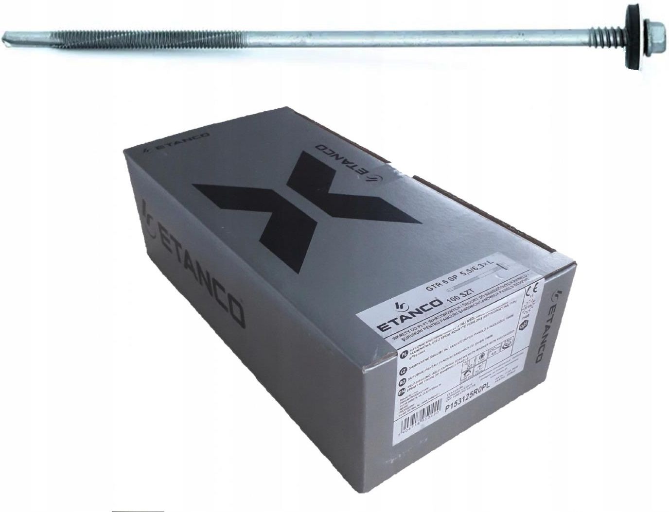 Etanco Wkręty Do Płyt Warstwowych 130 12mm P155130R0Pl - Opinie i ceny na Ceneo.pl