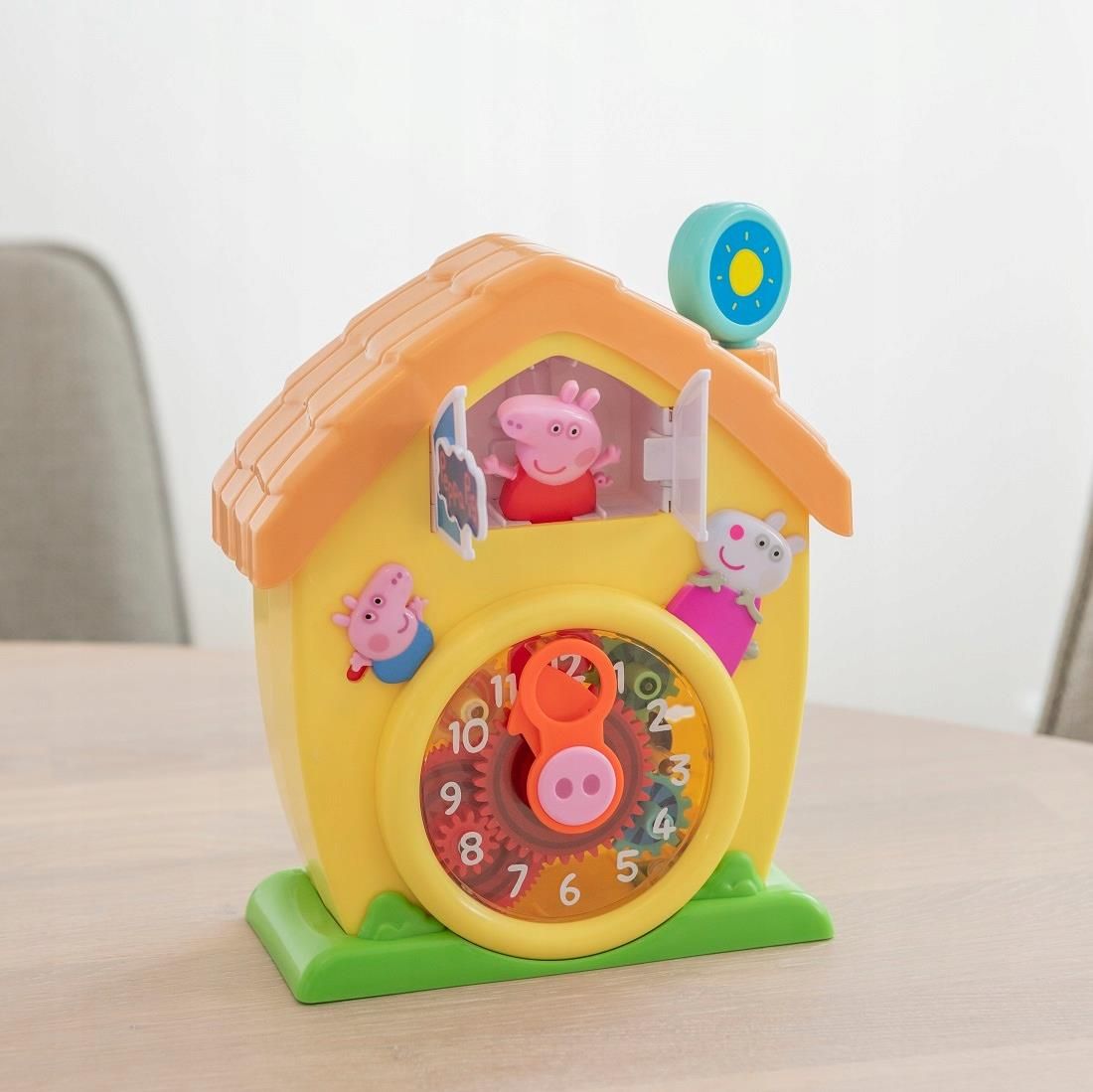 HTI ŚWINKA PEPPA PIG ZEGAR Z KUKUŁKĄ 76115 1684761 - Opinie i ...