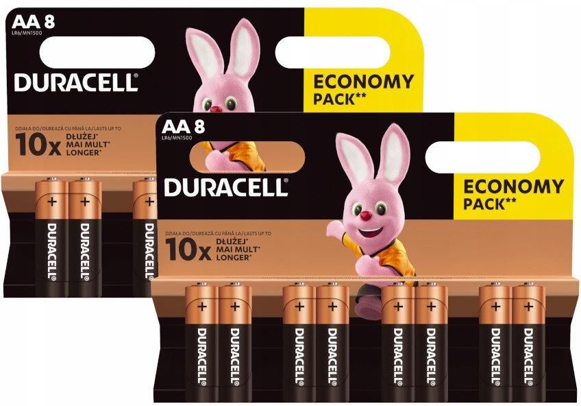 DURACELL (TOP) 16X BATERIE ALKALICZNE MIGNON AA R6 E91 - Ceny i opinie ...