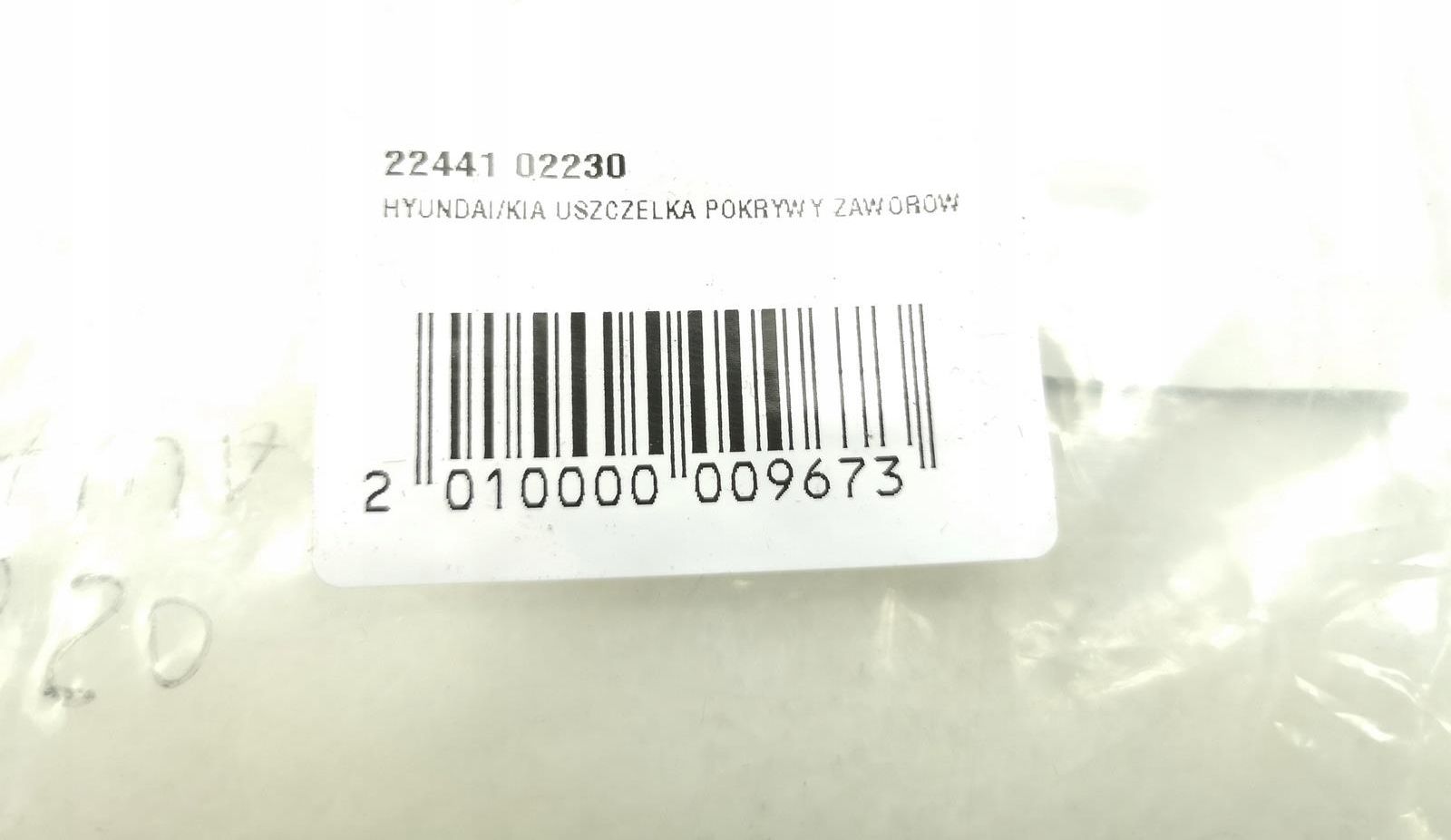 HYUNDAI OE USZCZELKA POKRYWY ZAWORÓW HYUNDAI I10 1.1 07-13 22441 02230 ...
