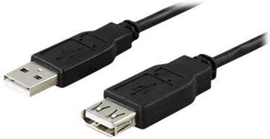 X-SHIELD - USB EXTENSION CABLE - USB TO USB - 50 CM (XSUSBAMAFBLK50CM ...