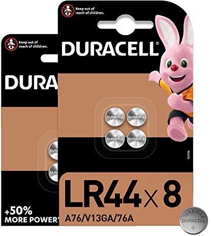 DURACELL SPECIALTY LR44 ALKALICZNE BATERIE GUZIKOWE, 1,5 V, 8 SZTUK - Ceny i opinie na Ceneo.pl