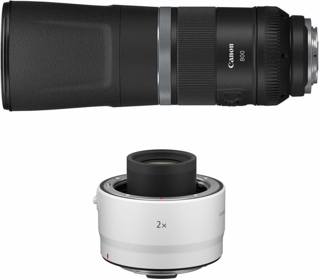 Obiektyw do aparatu Canon RF 800 mm f/11 IS STM + konwerter RF 2x ...