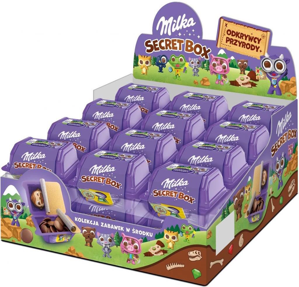 Milka Secret Box Z Niespodzianką 24x14,4g - Ceny i opinie - Ceneo.pl