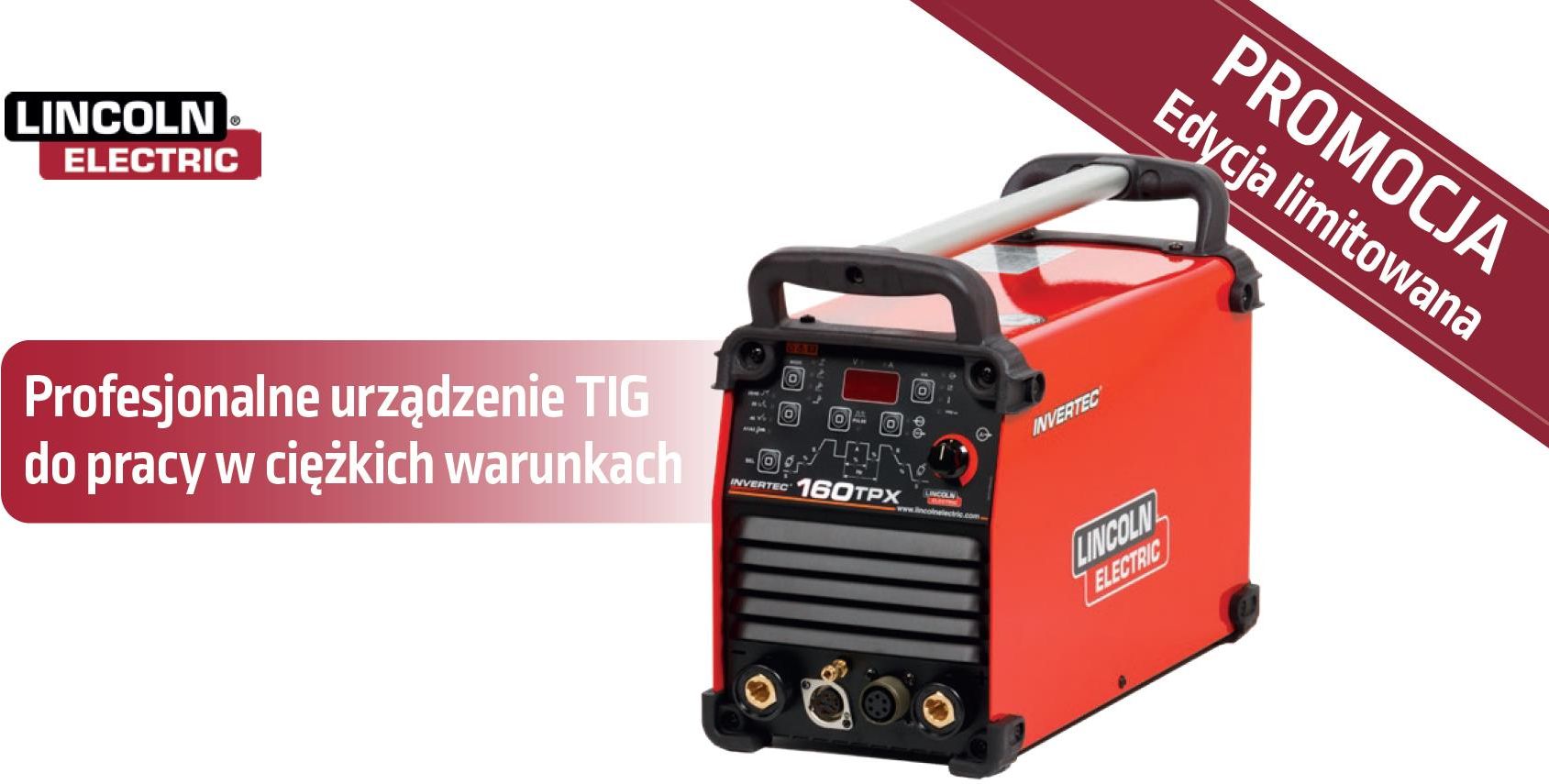 Spawarka Lincoln 160TPX spawarka inwertorowa TIG Invertec K14299-1 ...